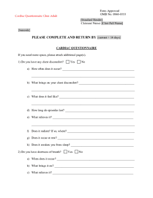 Fillable Online Standard Form 86 - Questionnaire for National ...