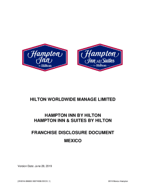 Fillable Online Hilton Worldwide's Hampton by Hilton Announces Opening ...