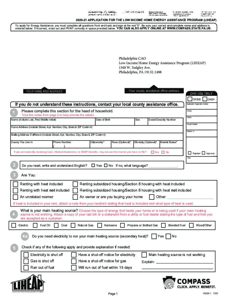 Fillable Online www.stlouis-mo.govliheap-applicationLow Income Home ...