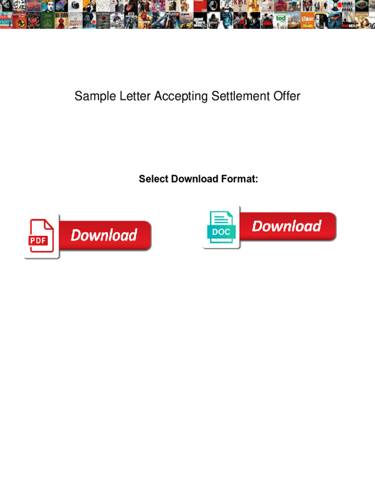 Fillable Online Claim Settlement Offer Rejection Letter Sample Fax fillable-online-claim-settlement-offer-rejection-letter-sample-fax