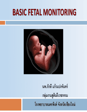 Fillable Online Basic Fetal Monitoring - health and fitness Fax Email ...