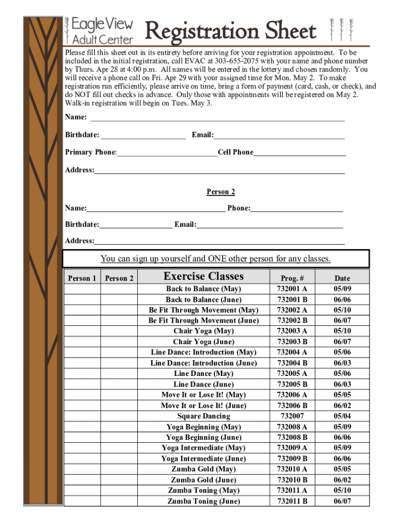 Fillable Online www.sampleforms.comregistration-formFREE 23+ Sample ...