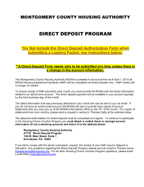 Fillable Online Montgomery County Housing Authority, PAPublic Housing ...