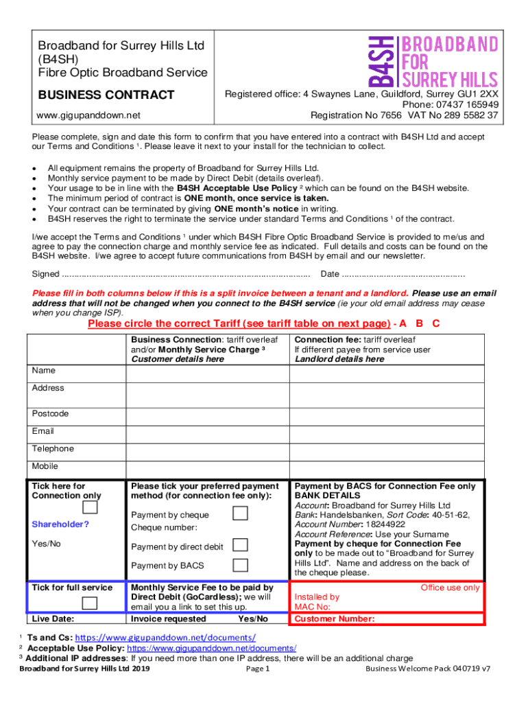 Fillable Online www.gigupanddown.net wp-content uploadsBroadband for ...