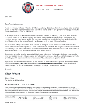 Fillable Online Dear Parents and Guardians - Dear Parents and Guardians ... Fax Email Print ...