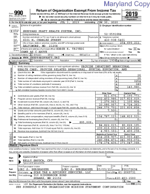 Fillable Online Fillable Online 2020 Instructions for Form 990 Return ...