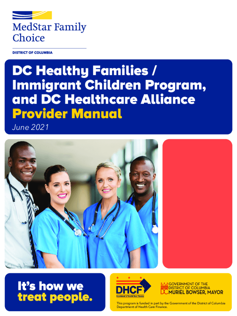 Fillable Online dhcf.dc.govservicedc-healthy-familiesDC Healthy ...