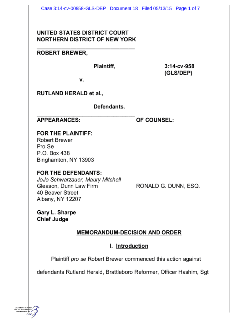 Fillable Online Stipulated Final Judgment and Order for Permanent ...