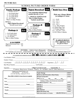 Fillable Online find-schools-now.comschool-picture-day-formSchool ...