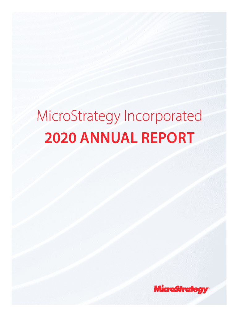 Fillable Online Annual Report on Microstrategy Services's Revenue ...