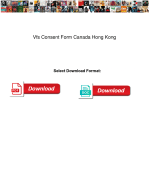 Fillable Online www.signnow.com15517-vfs-consent-formVfs Consent Form ...