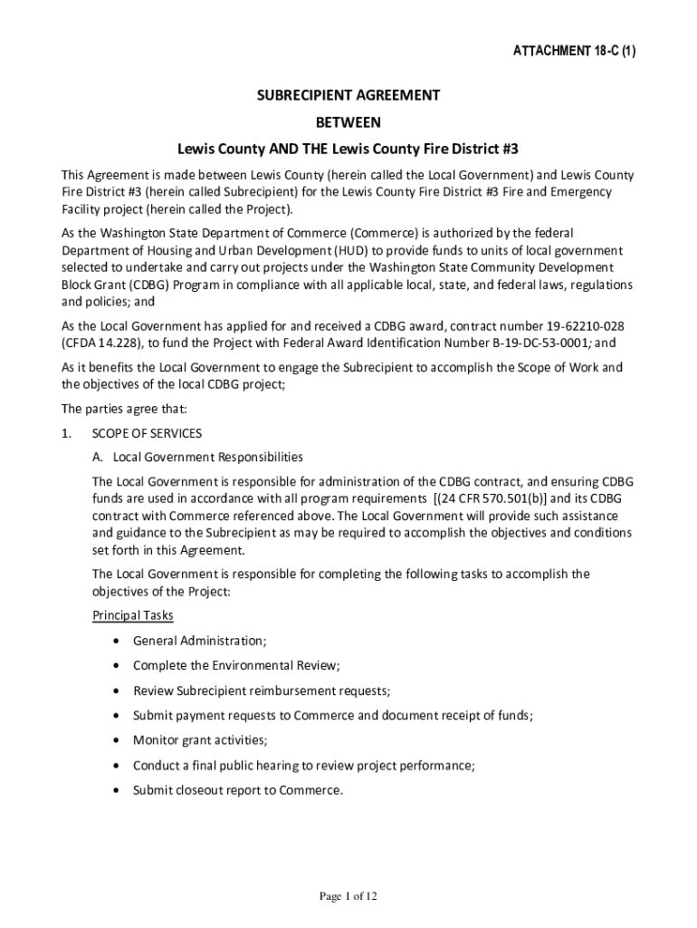 Fillable Online packetwriter.lewiscountywa.govmediaproposalSUBRECIPIENT ...