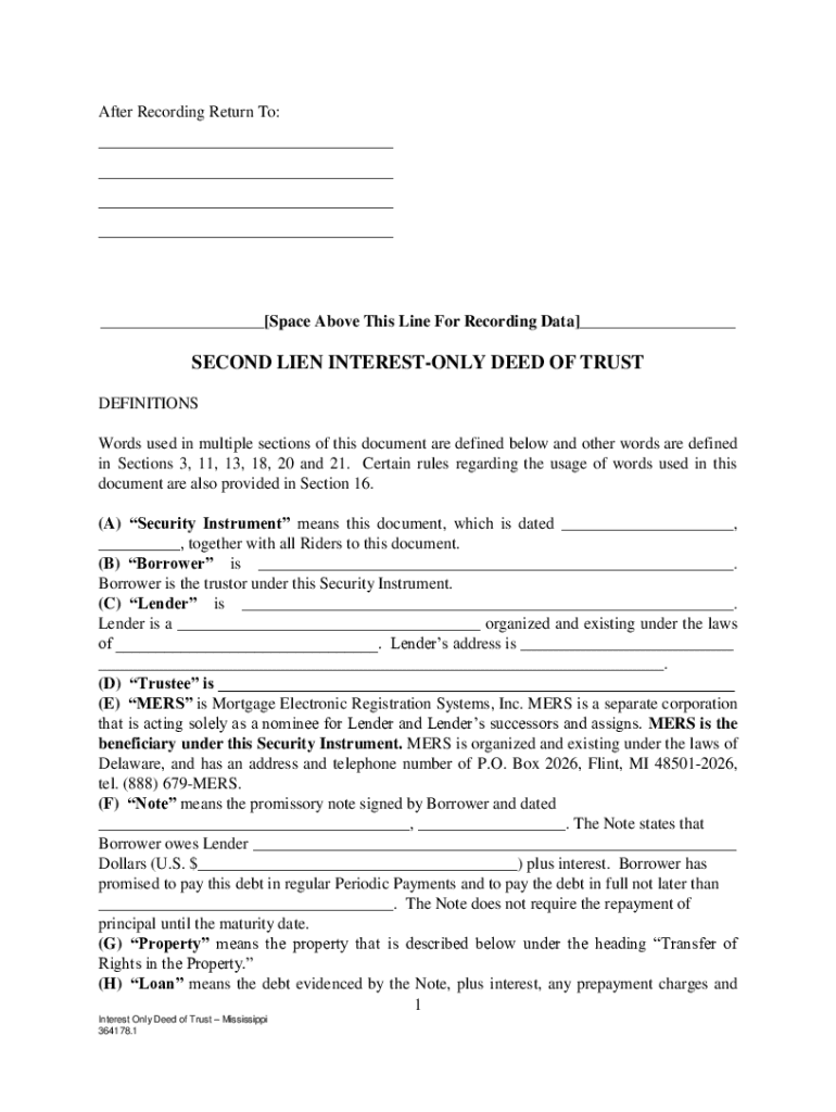 Fillable Online PDF Sample deed Of Trust - National Consumer Law Center ...