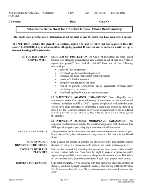 Fillable Online azcourthelp.org37-plantiff-guide-sheetfilePlaintiffs ...