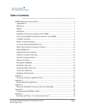 Fillable Online www.nebh.orgwp-contentuploadsTable of Contents - New ...