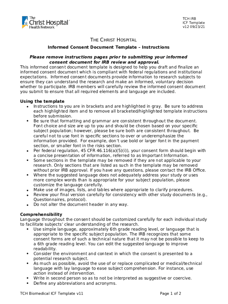 Institutional Review Board INVESTIGATIONAL DEVICE Doc Template | pdfFiller