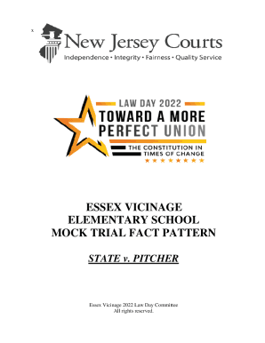 Fillable Online 2022 Law Day Fact PatternElementary School. 2022 Law ...