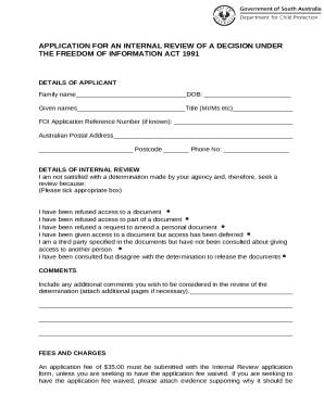 train.rtwsa.commediadocumentsFreedom of ination (FOI) - internal review ...