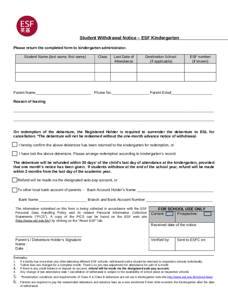 How to write a school withdrawal letter (template included)How to write ...