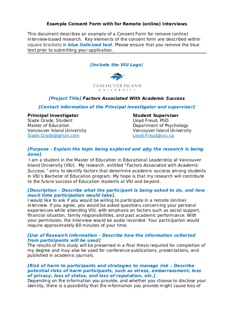www.pl.ustemplatesinterview-consent-Free Interview Consent Templateplus ...