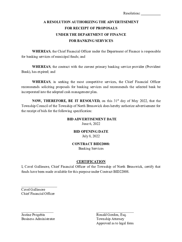 Fillable Online Sample Corporate Resolution for Signing Authority ...