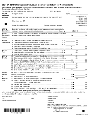 Fillable Online www.taxformfinder.orgiowaform-ia-1040cIowa Form IA ...