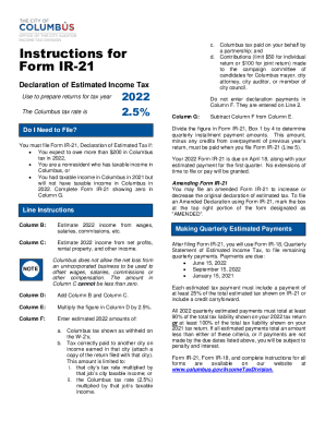 Fillable Online www.columbus.govWorkAreaDownloadAssetColumbus tax paid ...