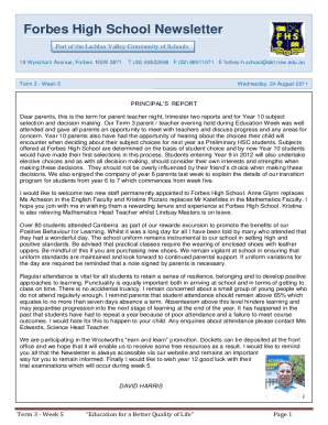 Fillable Online forbes-h.schools.nsw.gov.au content damFORBES HIGH ...