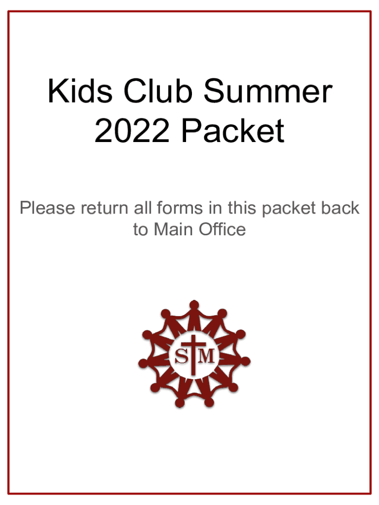 Fillable Online www.flipsnack.comtemplatessummer-kids-clubFree Summer ...