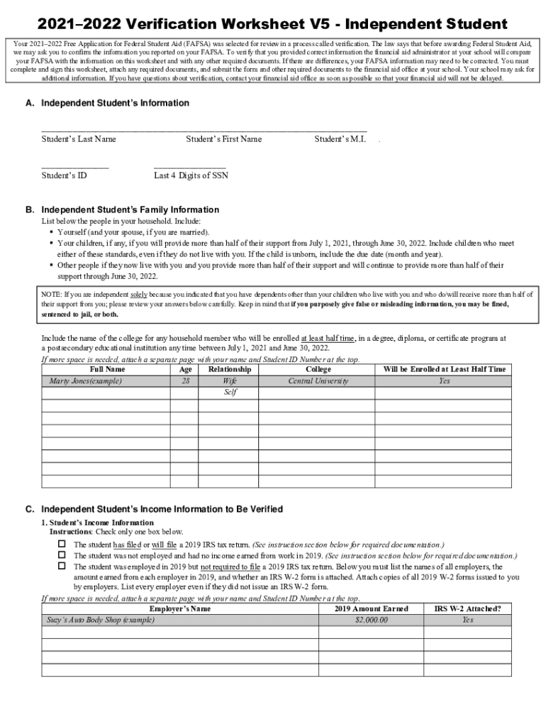 Fillable Online www.cuny.edu wp-content uploads20202021 Aggregate Verification Worksheet V5 ...