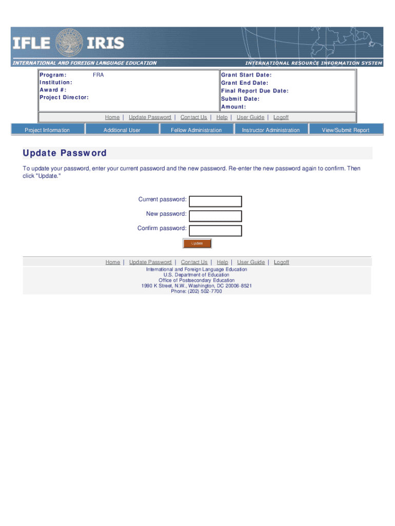 Fillable Online Fulbright-Hays Faculty Research Abroad (FRA) Fellowship Program CFDA 84 ... Fax ...