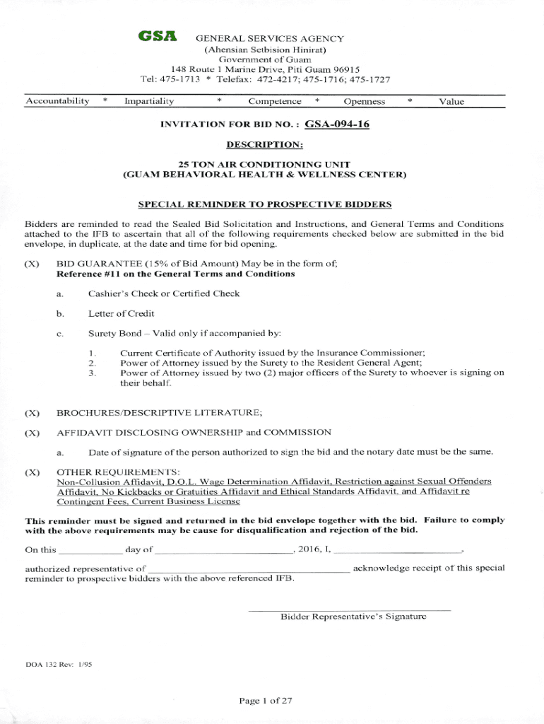 Fillable Online doa guam gsa.doa.guam.govwp-gsa ...