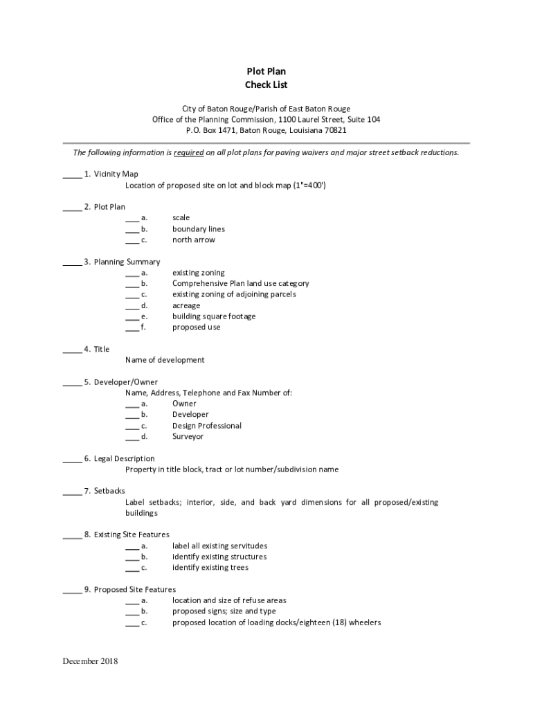 Fillable Online www.acrevalue.complat-mapLAEast Baton Rouge Parish, LA ...