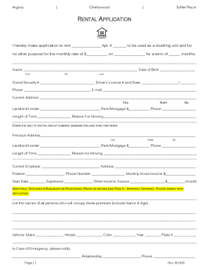 Fillable Online www.zillow.comresourcesrental-application-formFree ...