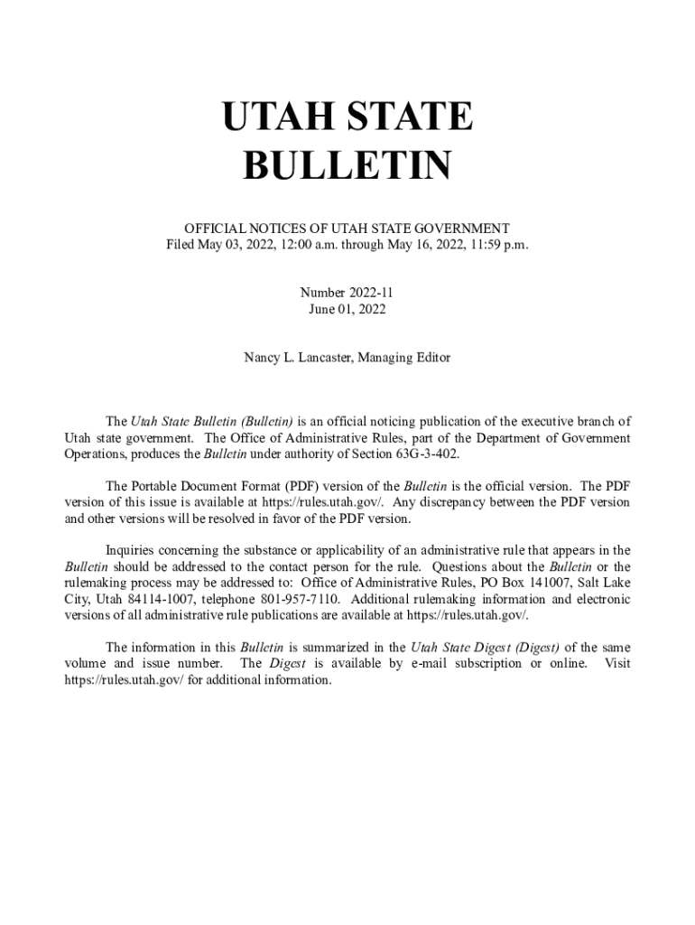 Fillable Online rules utah citeseerx.ist.psu.eduviewdocsummaryUTAH ...