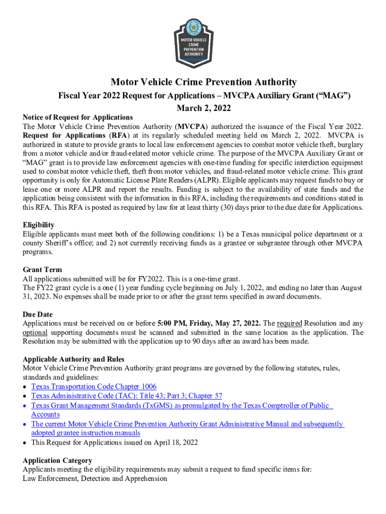 Fillable Online www.txdmv.govmvcpa-granteesMVCPA GranteesTxDMV.gov ...