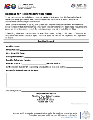 Fillable Online SSA - POMS: DI 27001.001 - The Reconsideration ...