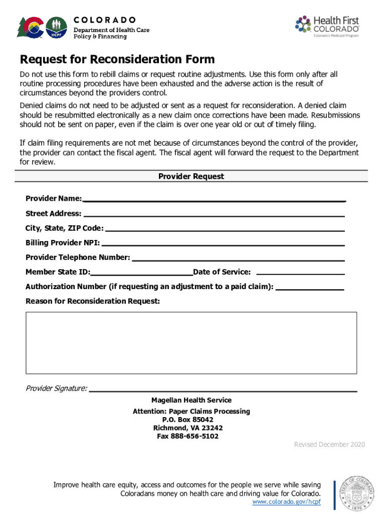 Fillable Online SSA - POMS: DI 27001.001 - The Reconsideration ProcessSingle Paper Claim ...