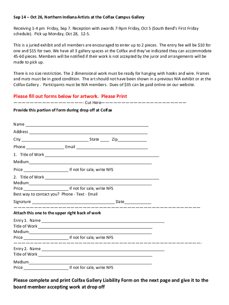 Fillable Online nia-art.orgwp-contentuploadsPlease fill out forms below ...