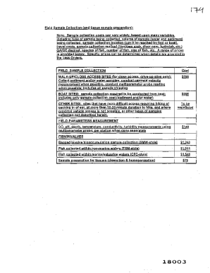 Fillable Online Field Sample Collection (and tissue sample preparation ...