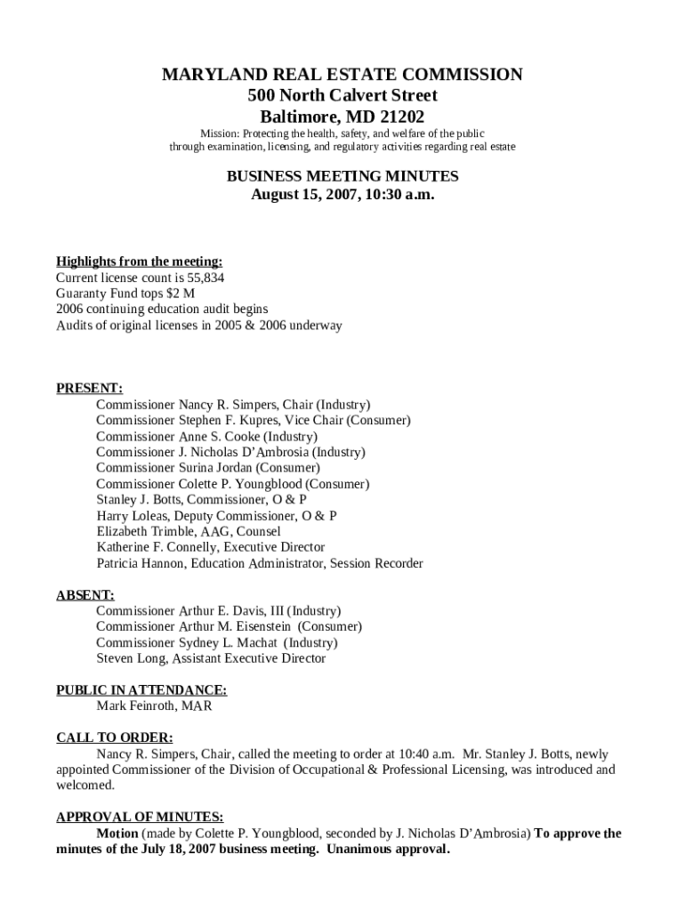 dllr.state.md.us license mrecMaryland Real Estate Commission (MREC ...