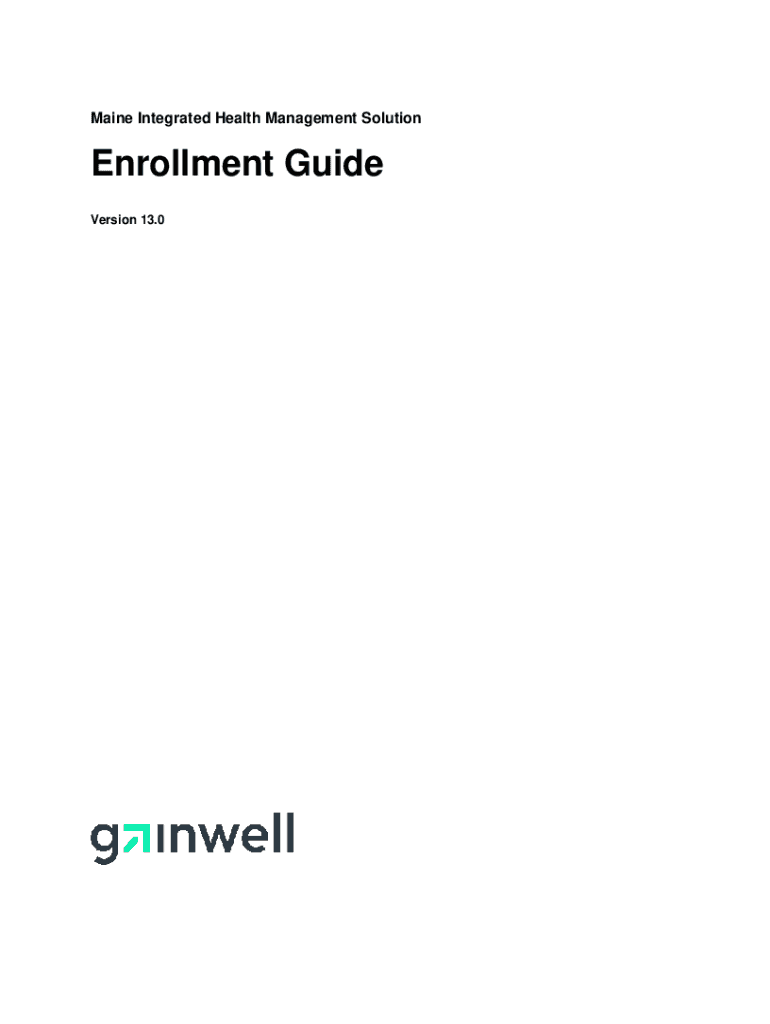 Fillable Online mainecare maine www.maine.govprovider-enrollment ...