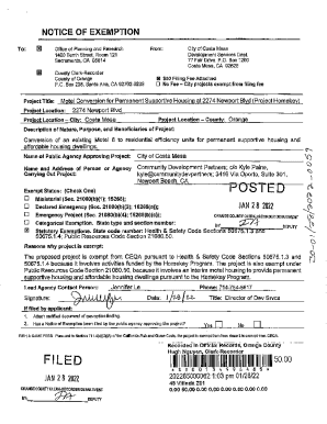 Fillable Online PUBLIC NOTICE CITY OF COSTA MESA - DEVELOPMENT SERVICES ...