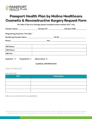 Fillable Online www.molinahealthcare.comprovidersohPrior Authorization ...