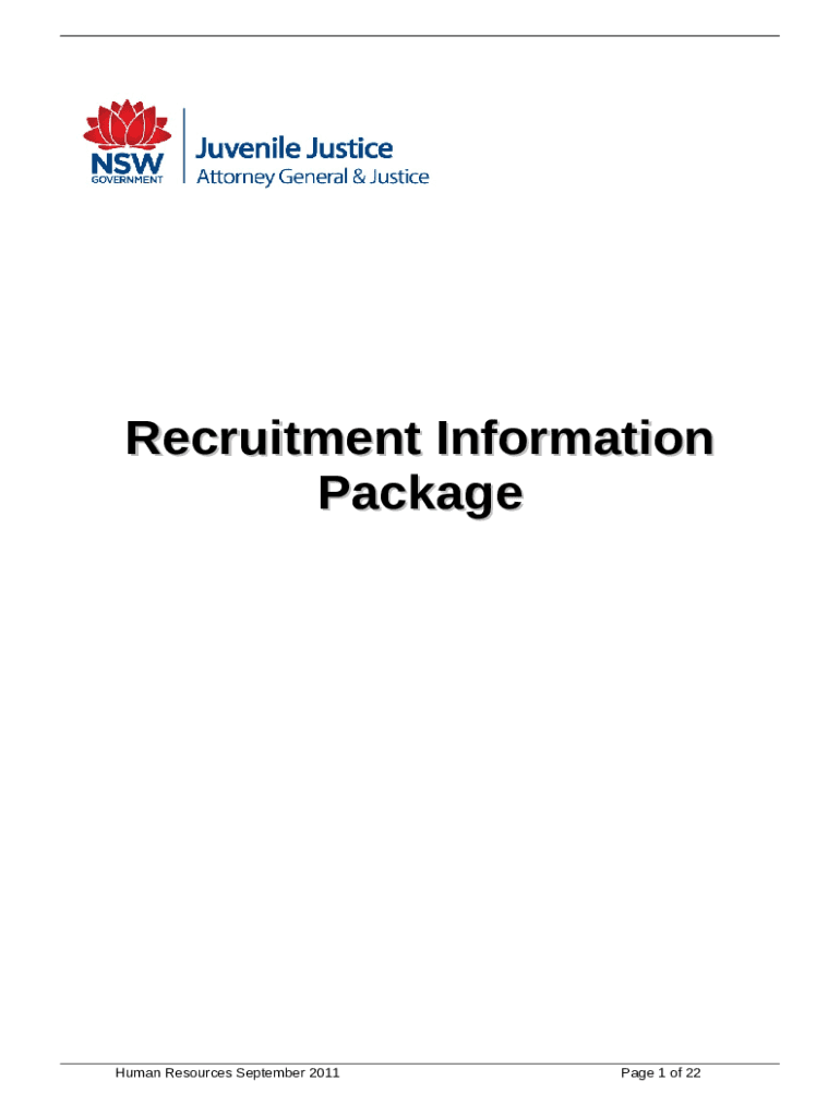 What's Included in a Recruitment Ination Packet? Doc Template | pdfFiller