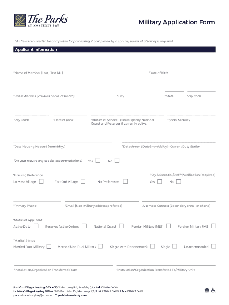 Fillable Online Here's What Paperwork You Need Before Joining the ...