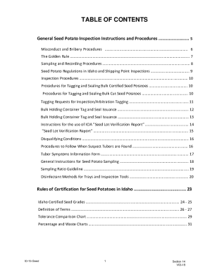 Fillable Online agri idaho unece.orgstandardpotatoesUNECE Guide to Seed ...