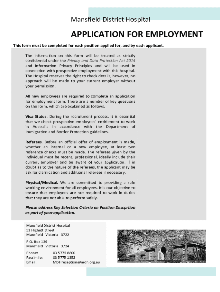 Fillable Online mdh org www.mansfieldisd.orgjoin-misdapply-with ...