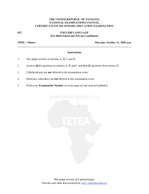 Saps Statement Examples - Fill Online, Printable, Fillable, Blank ...