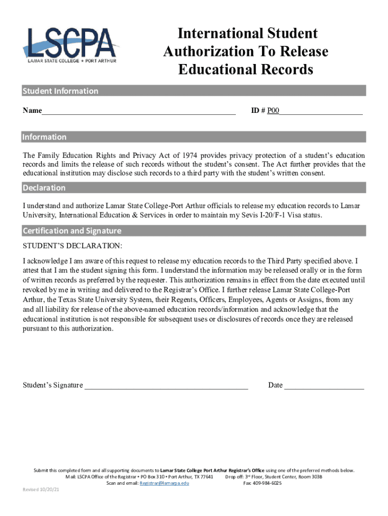 Fillable Online peabody.jhu.eduwp-contentuploadsSTUDENT AUTHORIZATION ...